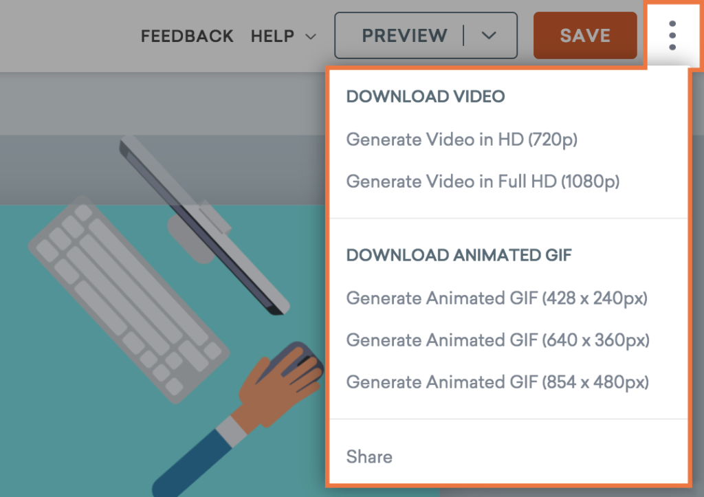 Download and Share Videos Inside Vyond Studio - Vyond Product Releases