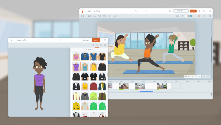 Create Characters in a New Tab - Vyond Product Releases