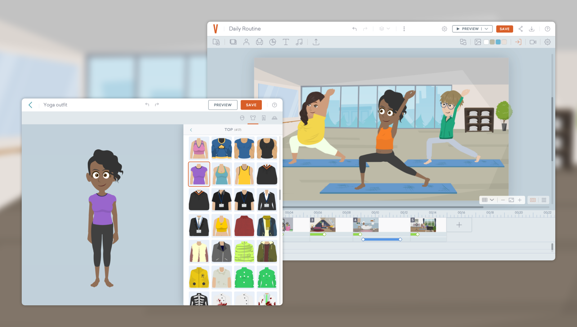 Create Characters in a New Tab - Vyond Product Releases