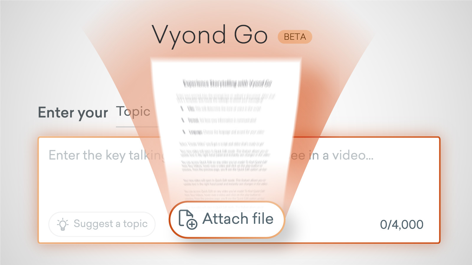 Document to Video with Vyond Go - Vyond Product Releases