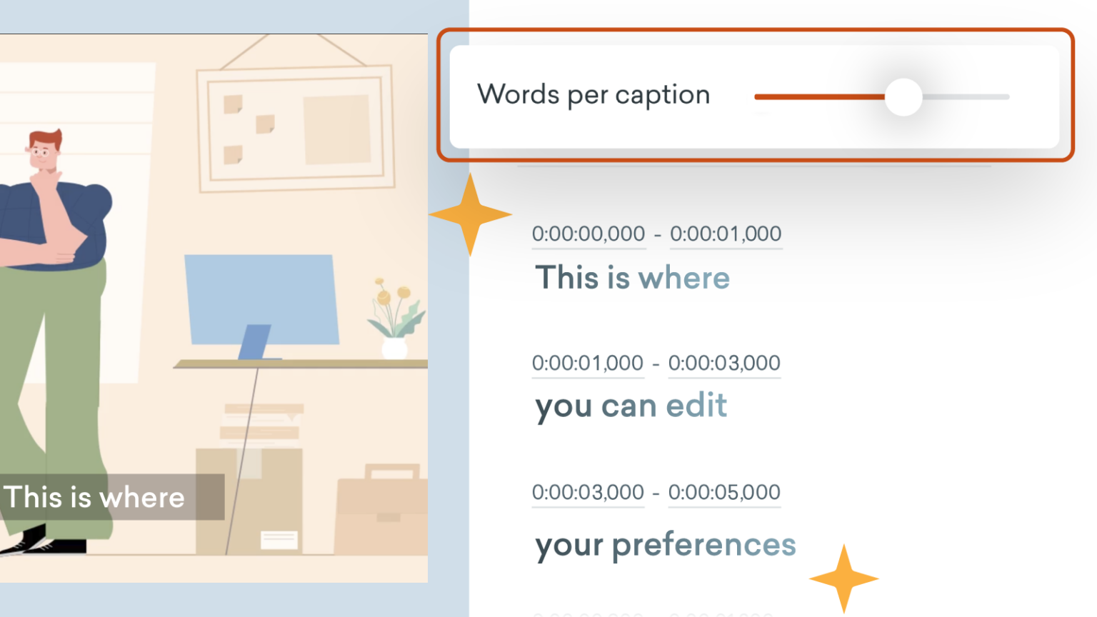 Caption Improvements - Vyond Product Releases