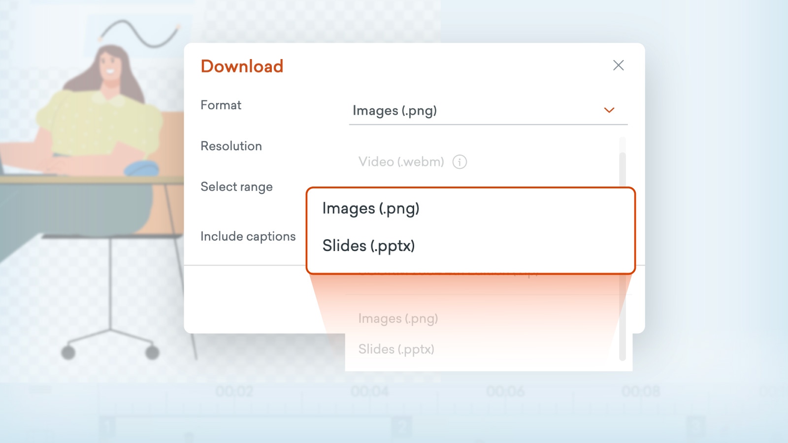 Download PNG and PPTX - Vyond Product Releases