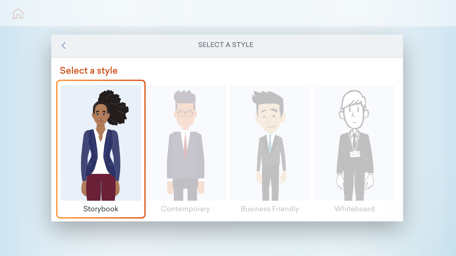 Storybook Added to the Character Creator - Vyond Product Releases